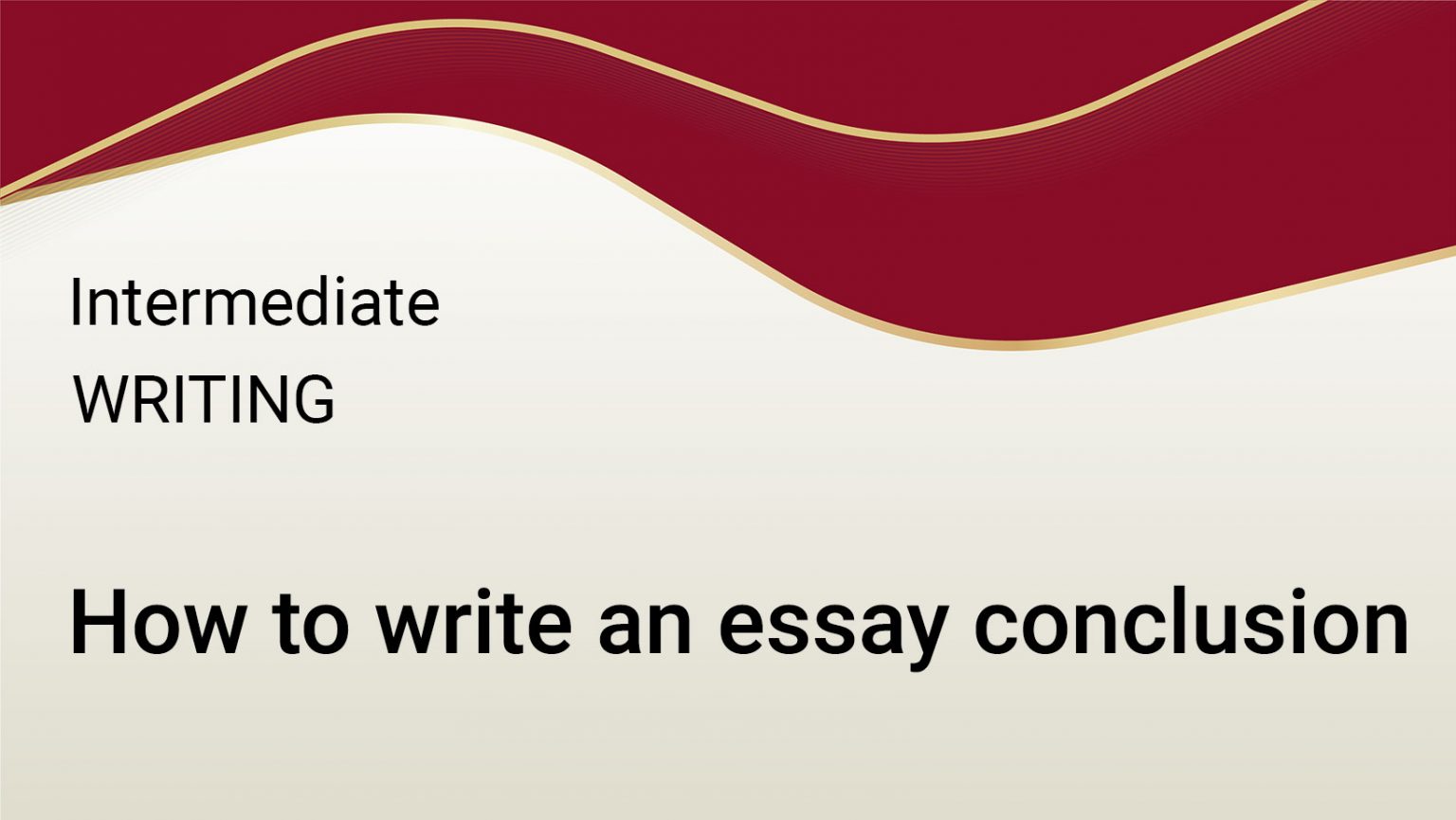 Int How To Write An Essay Conclusion JPIC Academy LMS